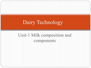 Dairy Technology.pptx