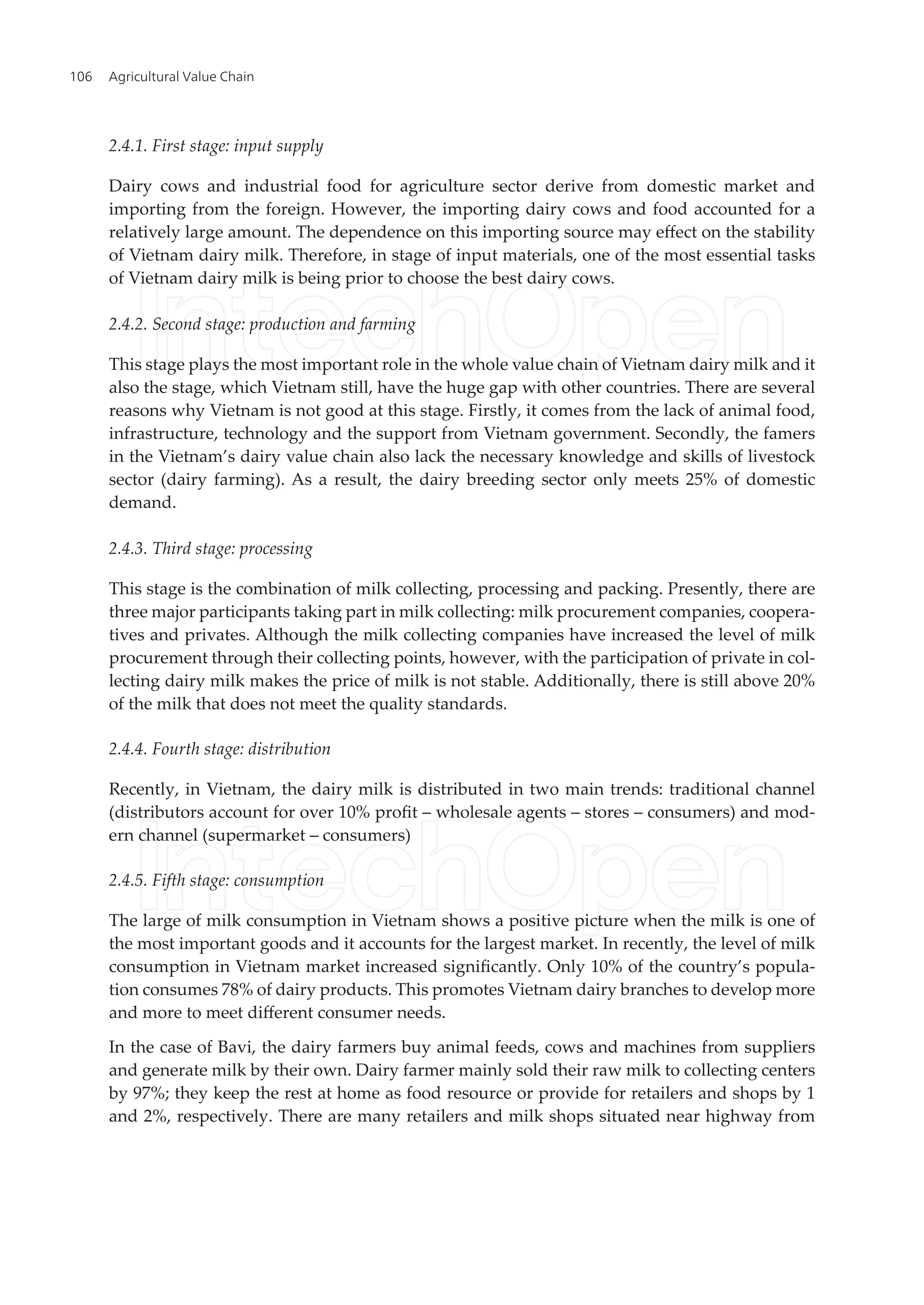 Dairy value chain in vietnam | PDF