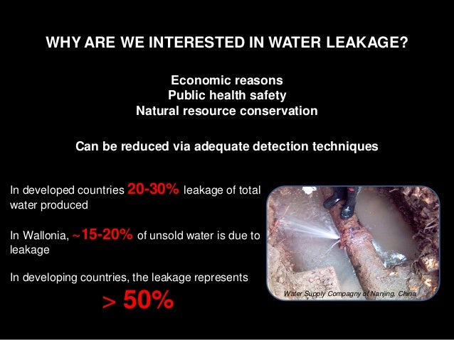 Leakage Detection In Water Pipe Networks Using Ground Penetrating Rad…