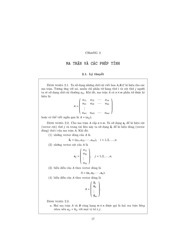 Dai so tuyen tinh truong dai hoc mo tphcm | PDF