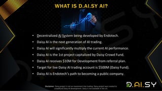 Daisy Plan +91-9519640071 | PPT