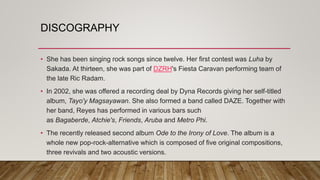 Daisy Reyes Biography, Early life, Career, Filmography.pptx