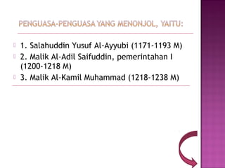 Dinasti Ayyubiyah | PPT