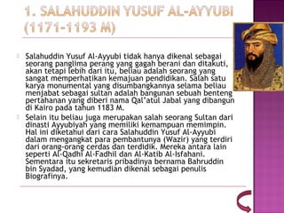 Dinasti Ayyubiyah | PPT