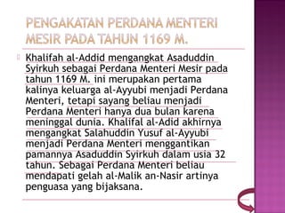 Dinasti Ayyubiyah | PPT