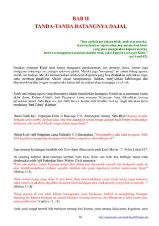 BUKU TANDA KEDATANGAN DAJJAL DI ERA MODERN | PDF