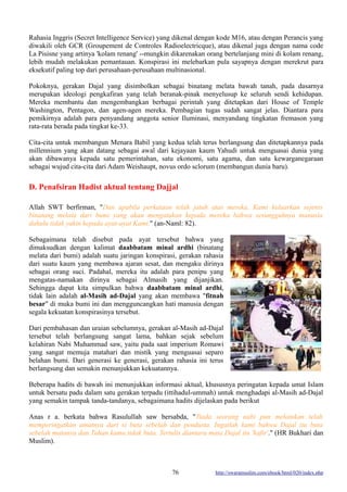 BUKU TANDA KEDATANGAN DAJJAL DI ERA MODERN | PDF