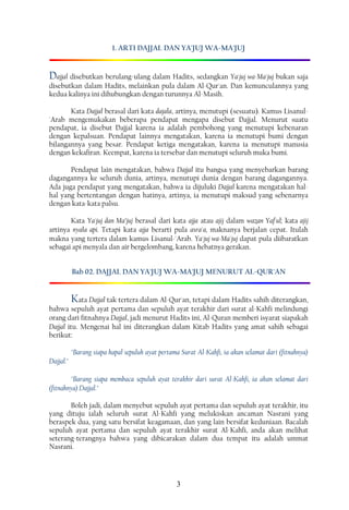 Dajjal dan-ya-juj-wa-ma-juj | PDF