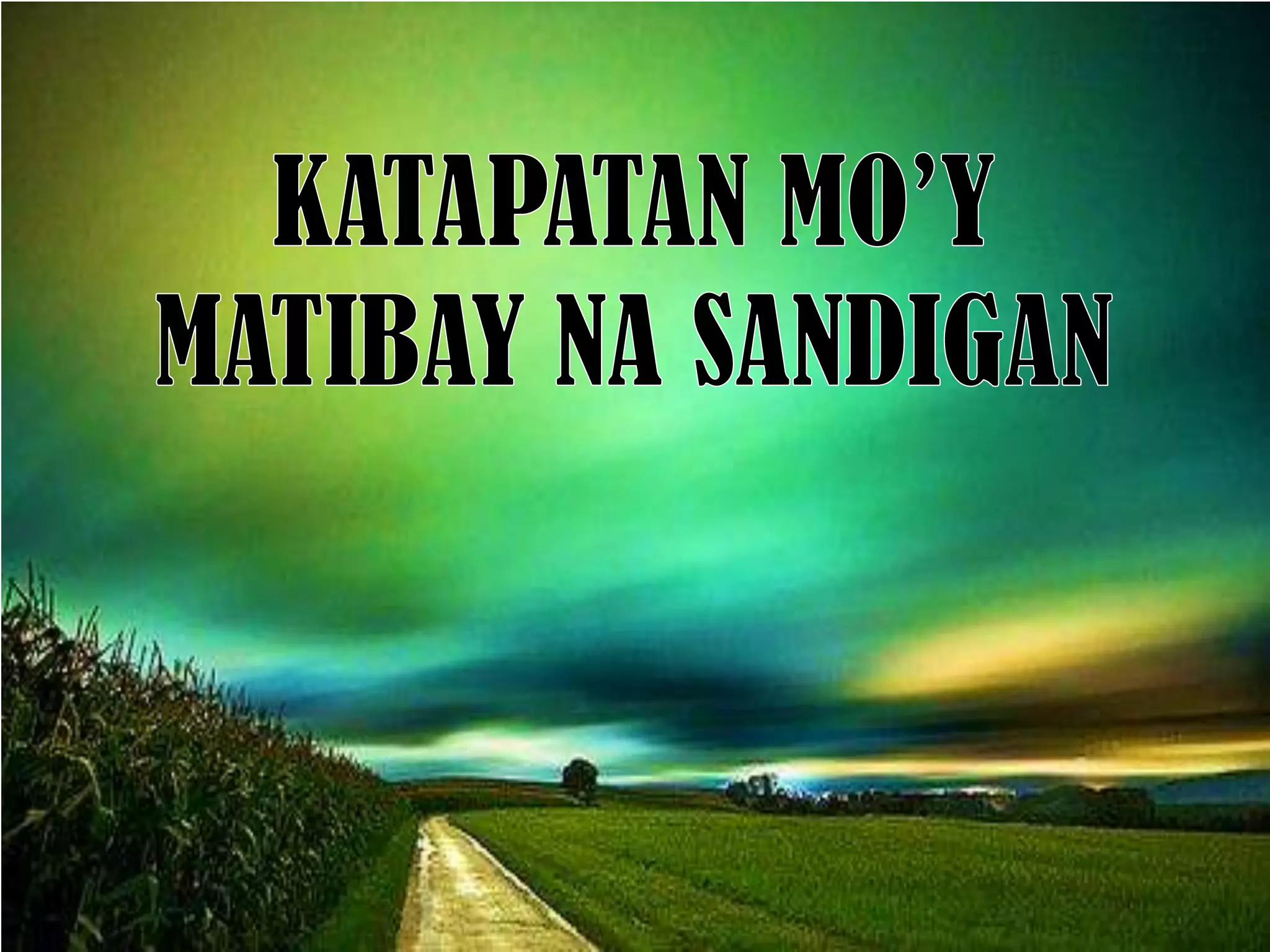 Dakilang katapatan | PPTX