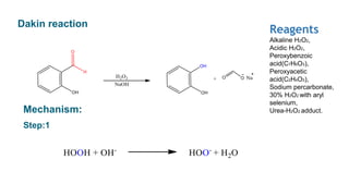 Dakin rearrangemnt | PPTX