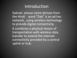 Daknet | PPTX