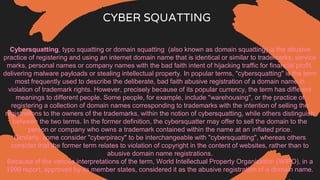 Cyber crime against property | PPTX