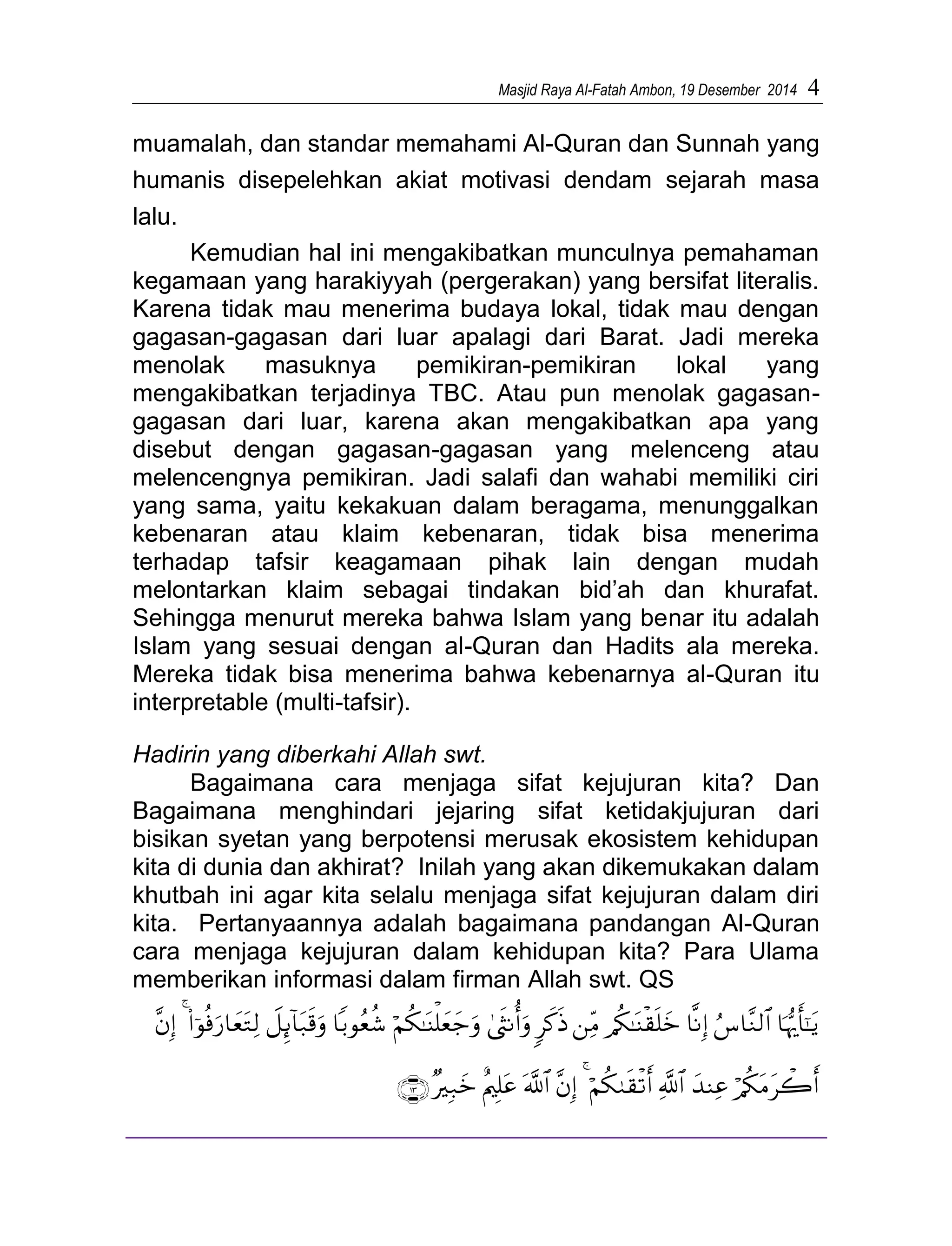 Syarifudin, Dakwah cegah radikalisme | PDF