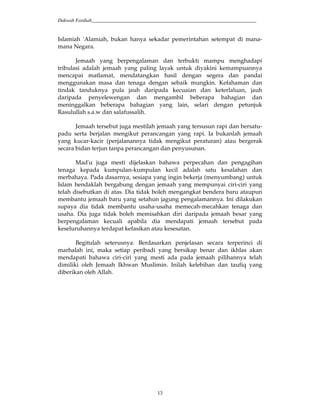 Dakwah fardiyah mustafa masyhur | PDF