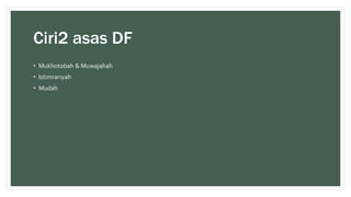 Dakwah Fardiyah oleh Mustafa Masyhur | PPTX