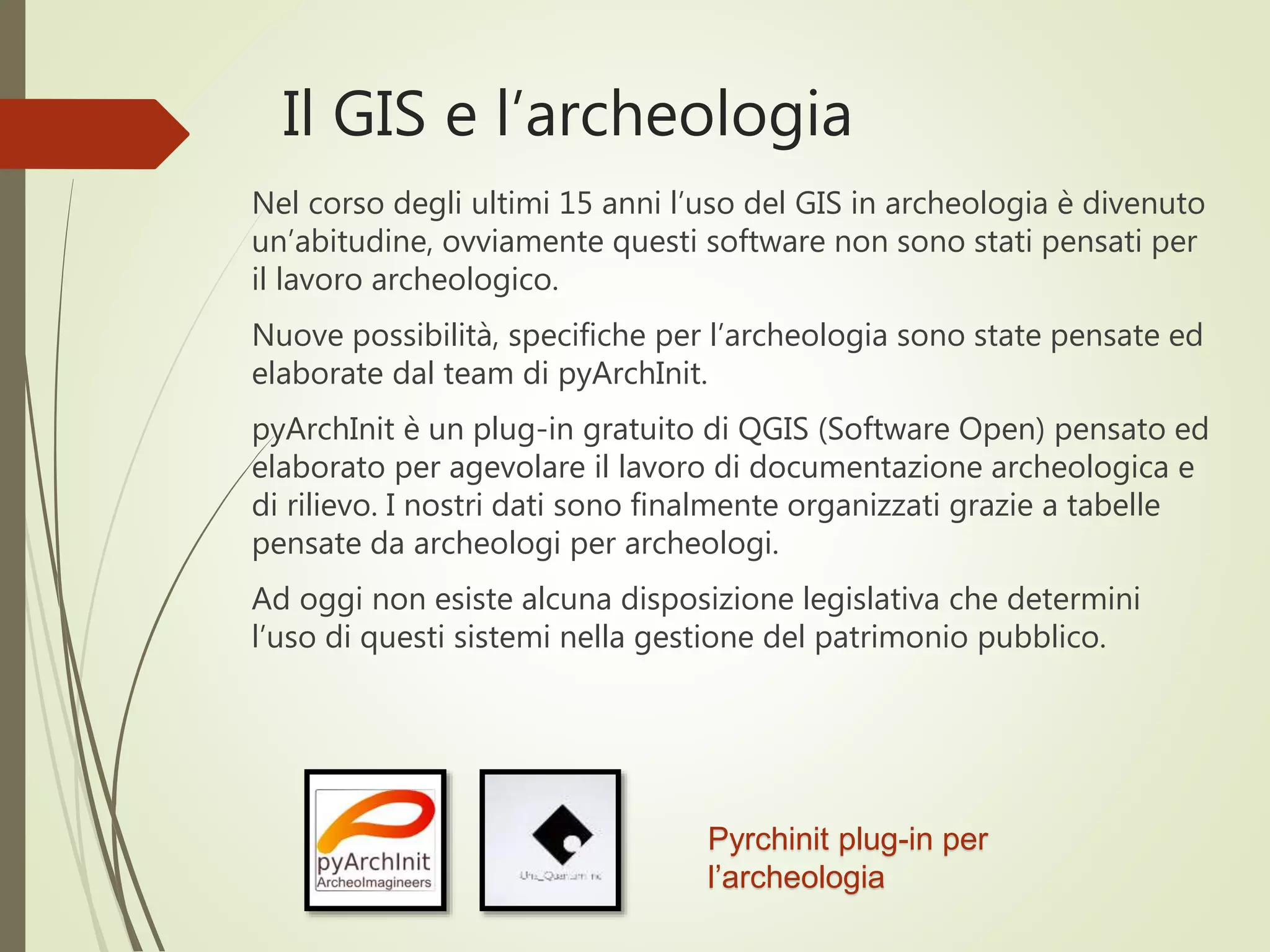 Dal 3D al GIS - lezione 1 | PPTX