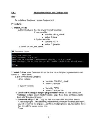 DA Lab Manual Data Analysis Data AnalysisData AnalysisData AnalysisData Analysis | PDF ...