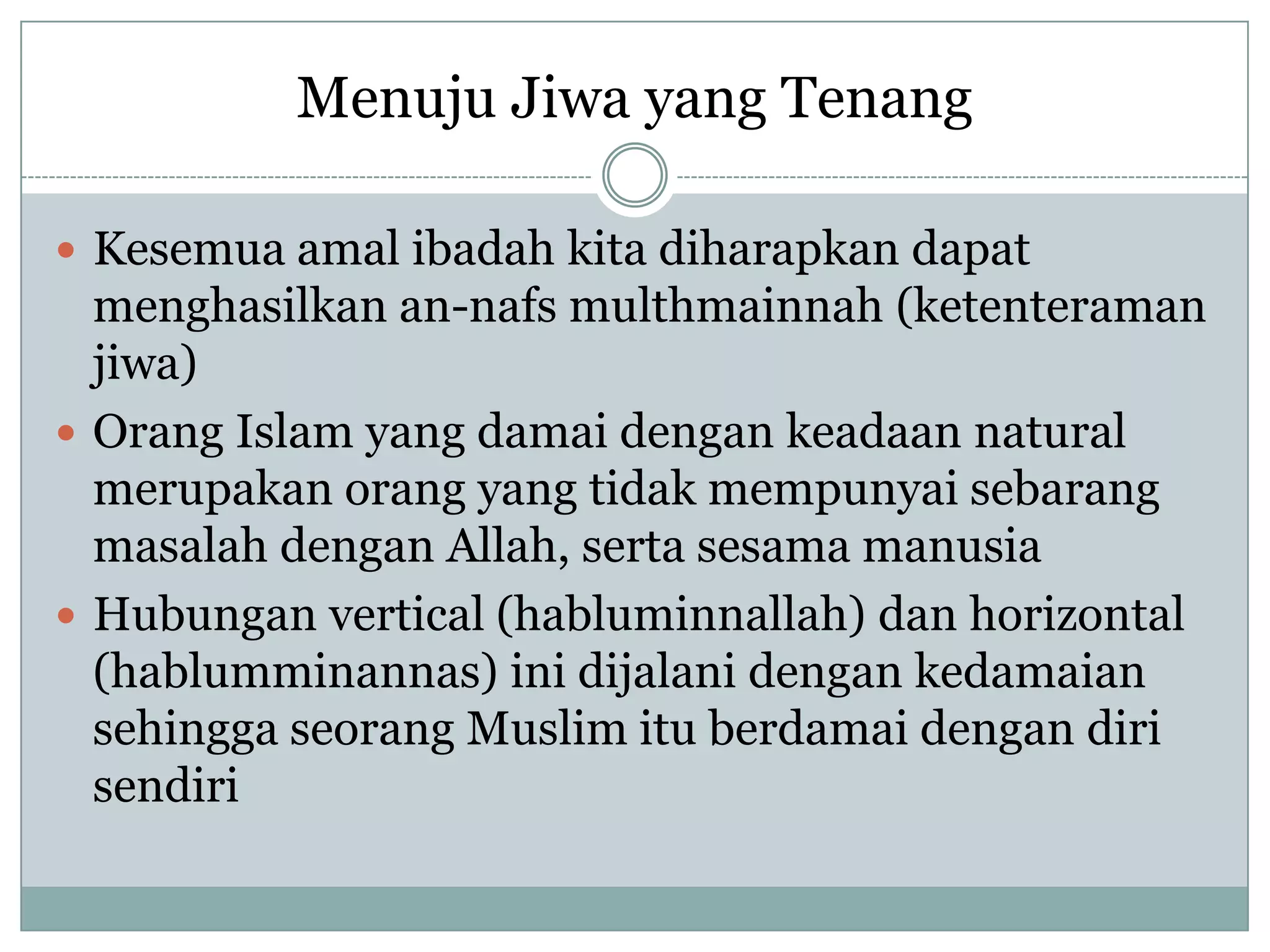 Dalam jiwa yang sihat terdapat raga yang kuat | PPTX