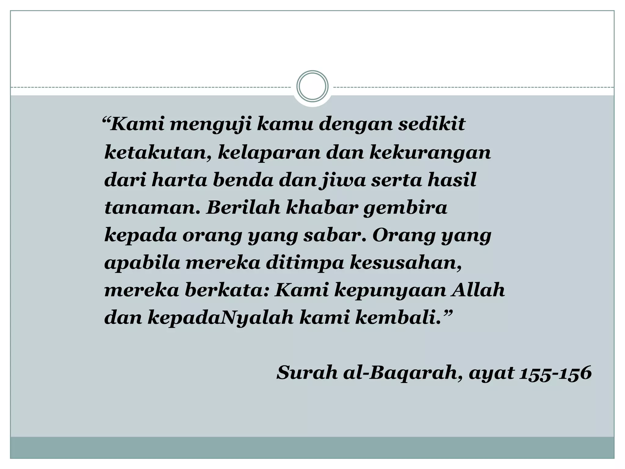 Dalam jiwa yang sihat terdapat raga yang kuat | PPT