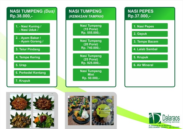 Dalaraos Menuuuu Sunda dan Internasional | PDF