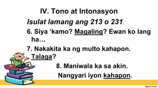 Dalawang Uri ng Ponema | PDF