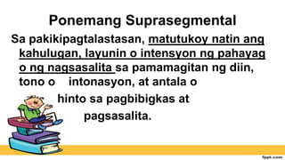 Dalawang Uri ng Ponema | PDF