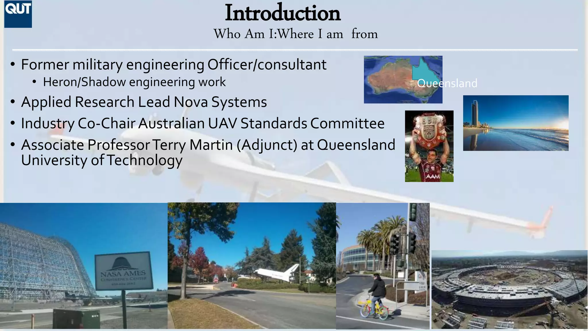Presentation at Dalby Drone Show 26 Sep- Dr Terry Martin | PPT