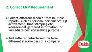 Dalda erp pm 1 | PPT