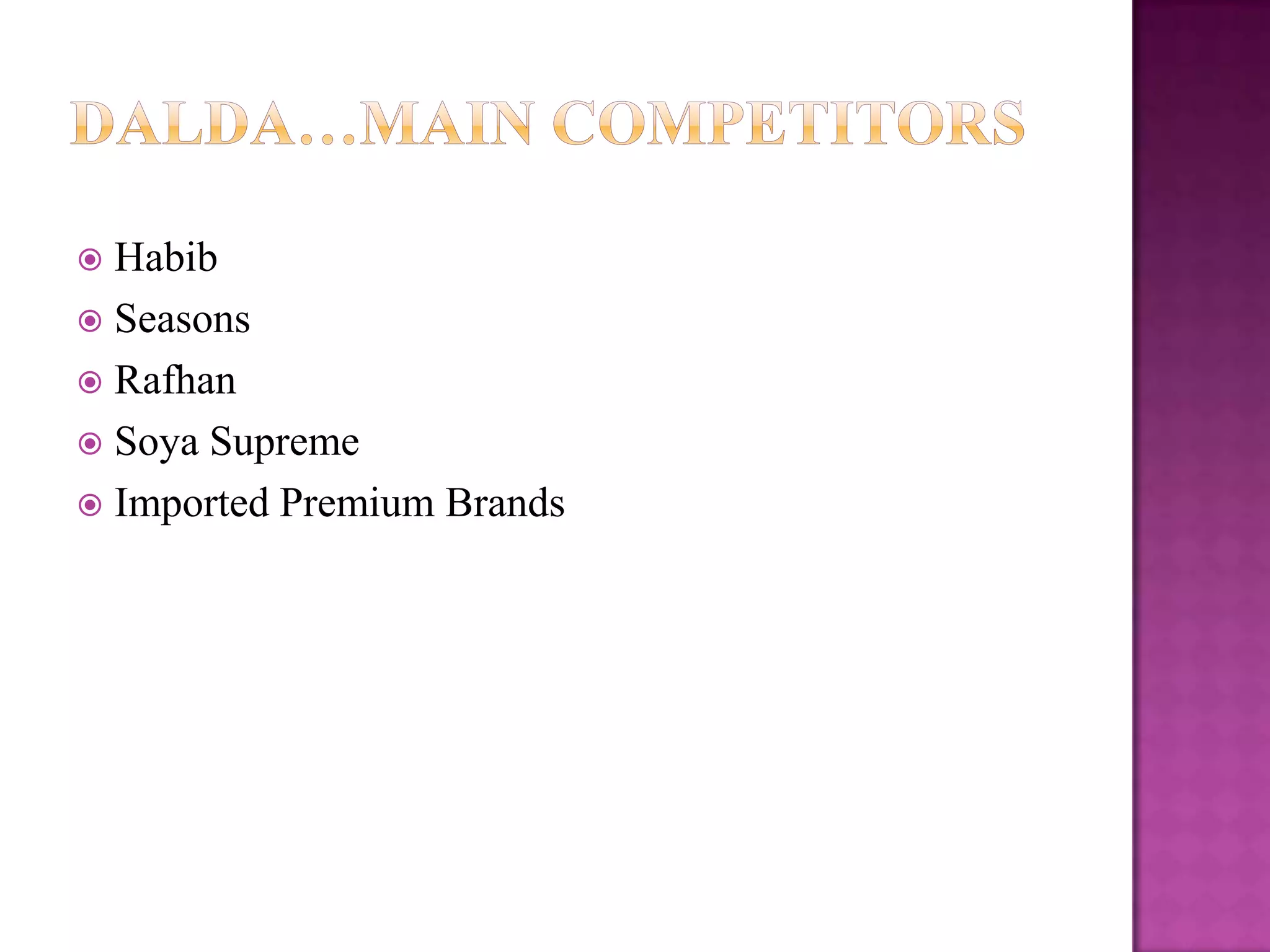 Dalda Pakistan | PPTX