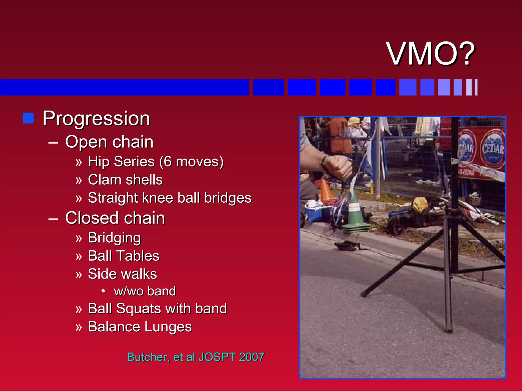Current Concepts in Patellofemoral Pain Syndrome: Treatment and Rehabilitation - Dale J ...