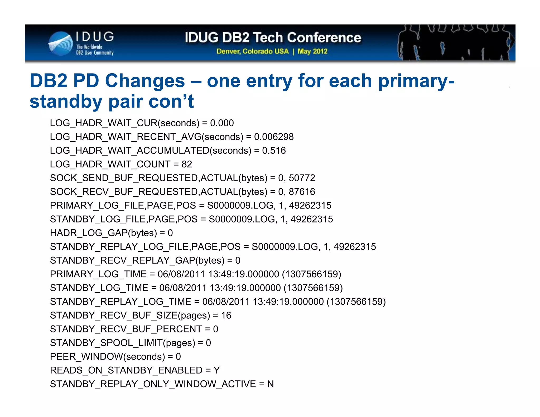 DB2 V 10 HADR Multiple Standby | PDF