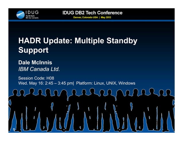 DB2 V 10 HADR Multiple Standby | PDF | Databases | Computer Software and Applications