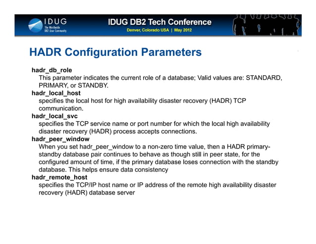 DB2 V 10 HADR Multiple Standby | PDF | Databases | Computer Software and Applications