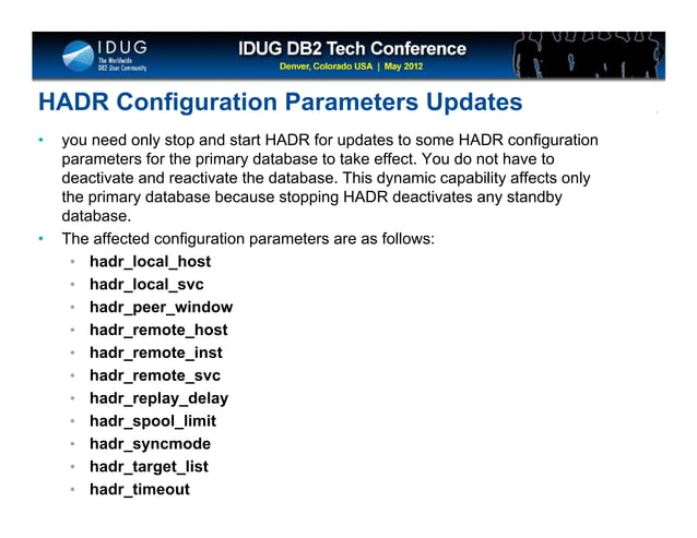 DB2 V 10 HADR Multiple Standby | PDF | Databases | Computer Software and Applications