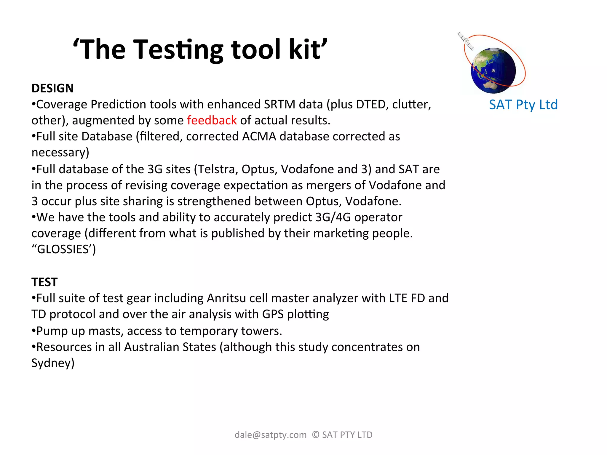 LTE mobile system coverage, capacity and quality and its application to ...