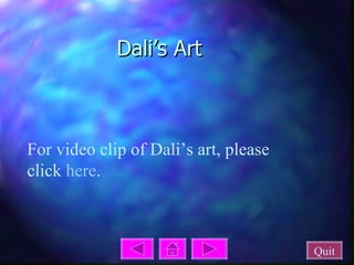 Dali Powerpoint | PPT | Modern Art | Fine Art