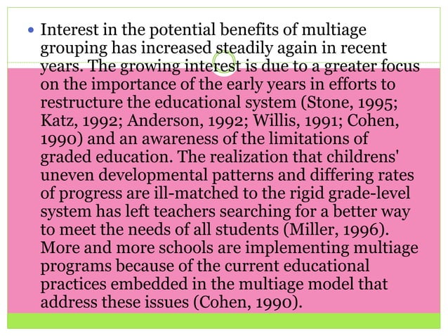 teaching multi age children | PPTX | Daycare and Pre-School | Parenting