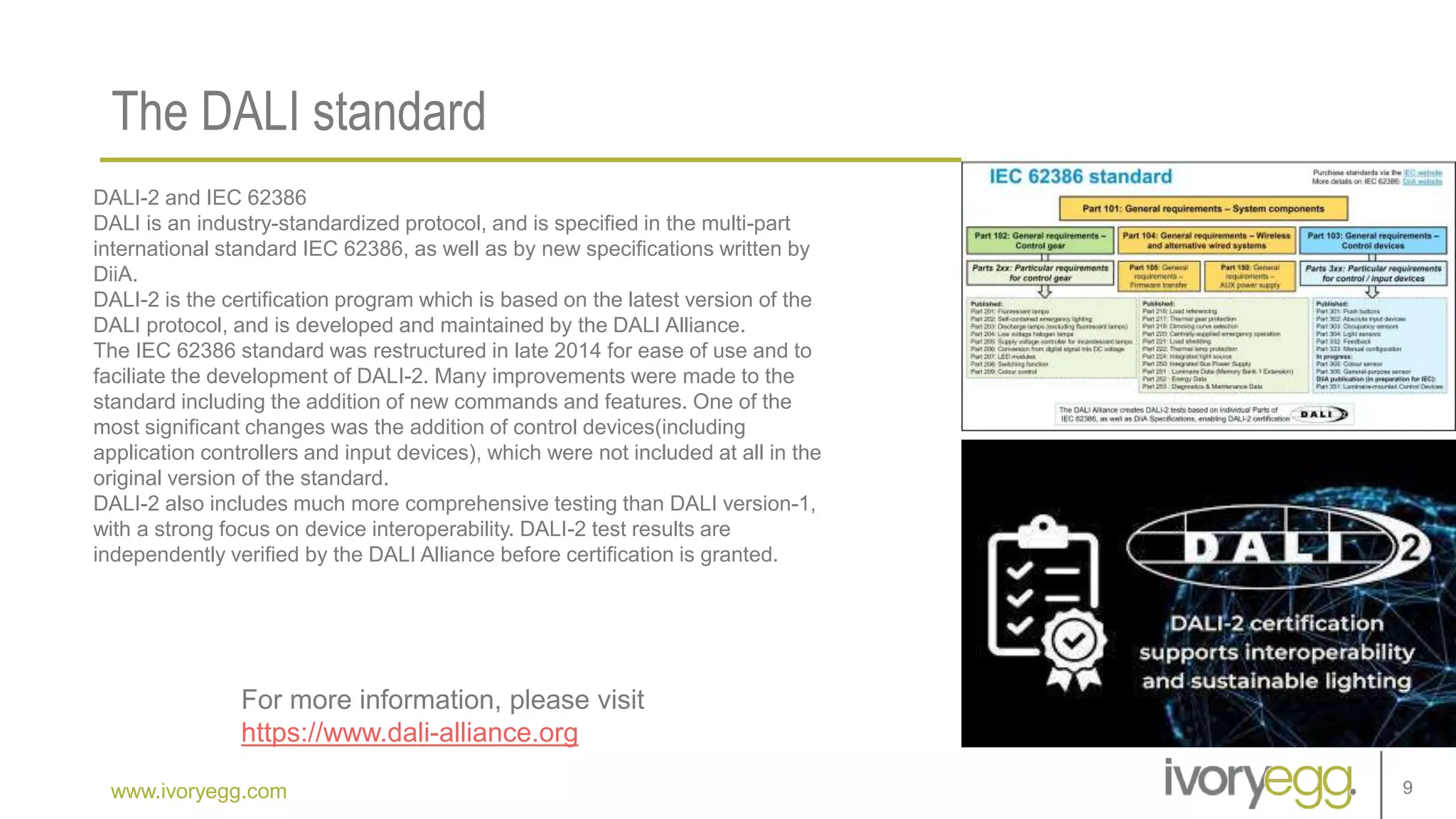 DALI Basics Training - Slides | PPTX