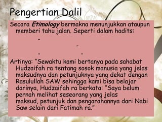 Dasar Dalil | PPTX