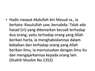 Dalil dalil hadis dan al-quran tentang dakwah dalam pendidikan | PPTX