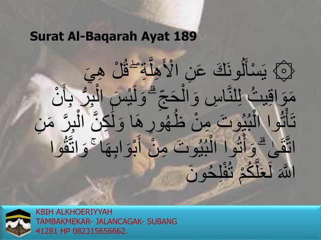 DALIL AL-QURAN HADITS TTG HAJI DAN UMROH.pptx