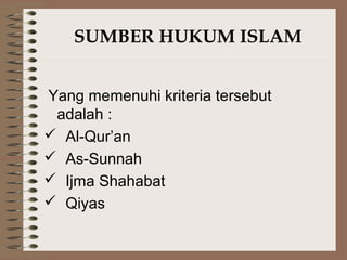 Dalil dalil syara' | PPT