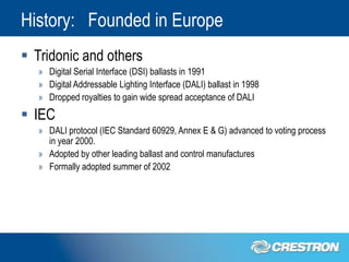 DALI Lighting Control Solutions Explained | PPTX