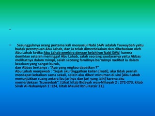 Dalil maulid nabi | PPTX