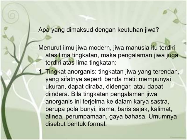 Dalil sastra j. elema | PPT