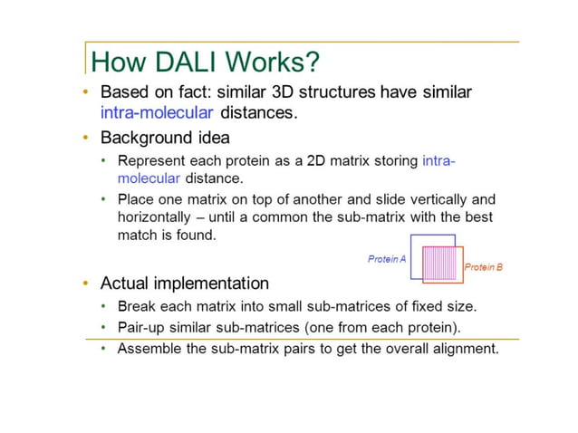 Distance-matrix ALIgnment METHOD.pptx/pdf | PPT