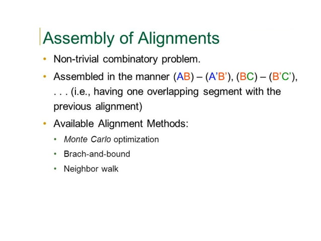 Distance-matrix ALIgnment METHOD.pptx/pdf | PPT