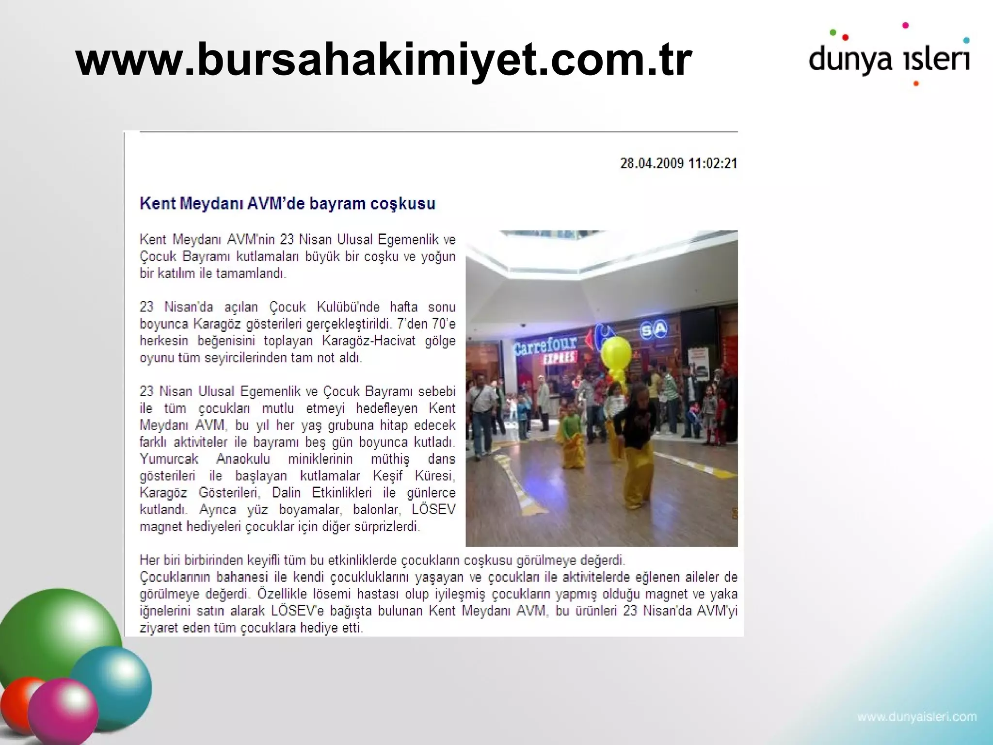 Dalin 23 Nisan Etkinlikleri Raporu | PPT