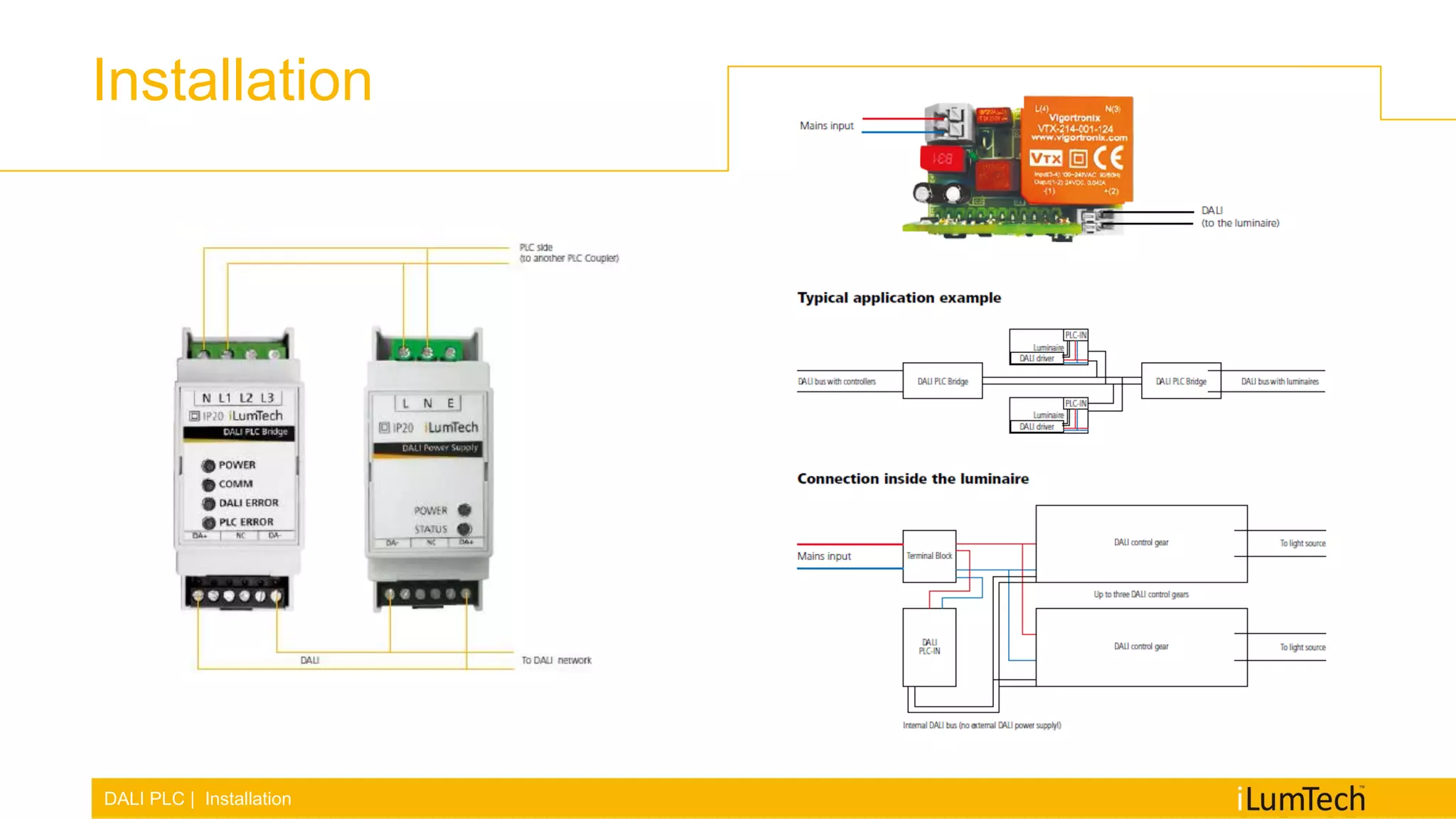DALI Power line communication | PDF
