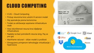 Da li su Vasi podaci sigurni u Cloud-u? | PPTX